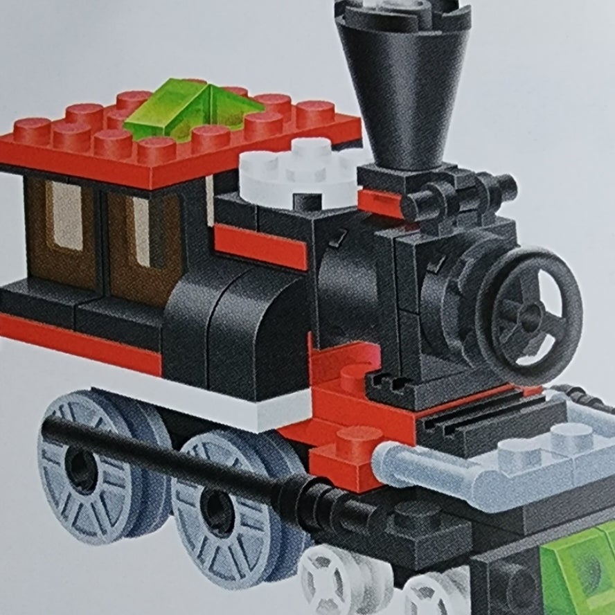 120 Piece Lego Locomotive | Texas Transportation Museum